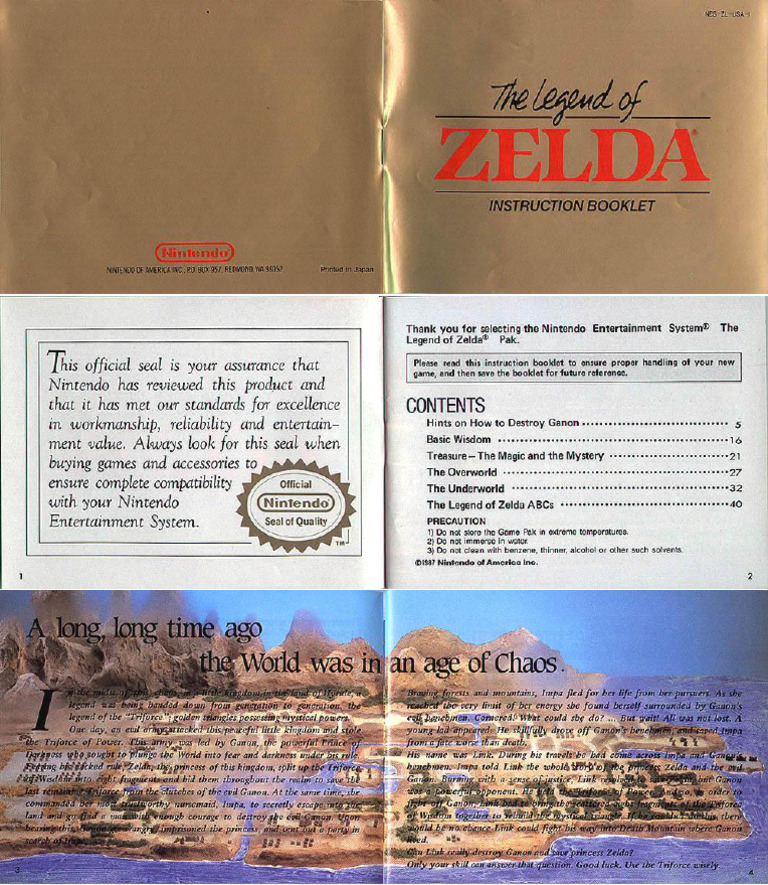 The legend of Zelda | PDF