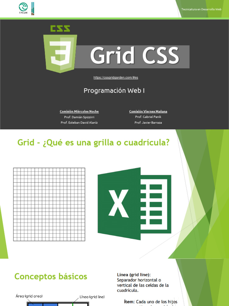 Unidad_03_Grid_Presentacion_1 | PDF | Informática