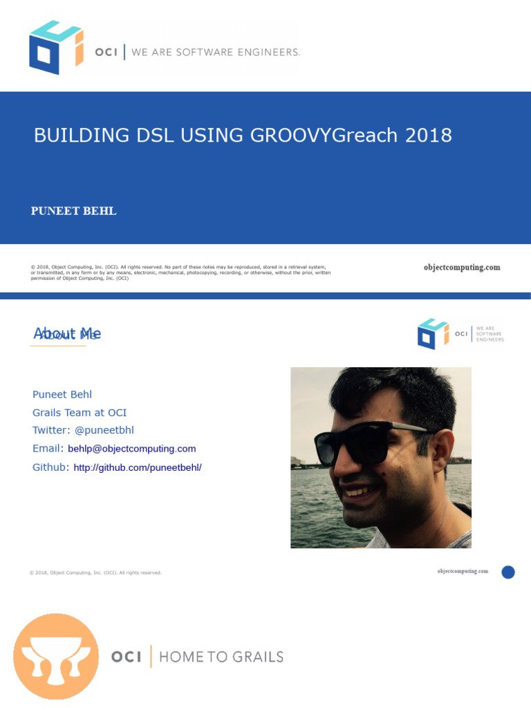Building DSL Using Groovy | PDF | String (Computer Science) | Software