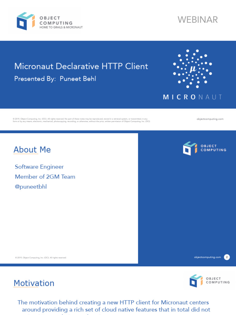 Micronaut Declarative HTTPClient | PDF | Interface (Computing) | Uniform Resource Identifier