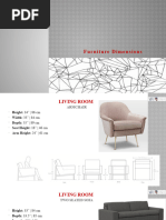 Interior Design Furniture Dimensions Lecture | PDF | Kitchen | Chair