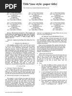 IEEE Paper-Conference-Template-A4 | PDF | International System Of Units ...