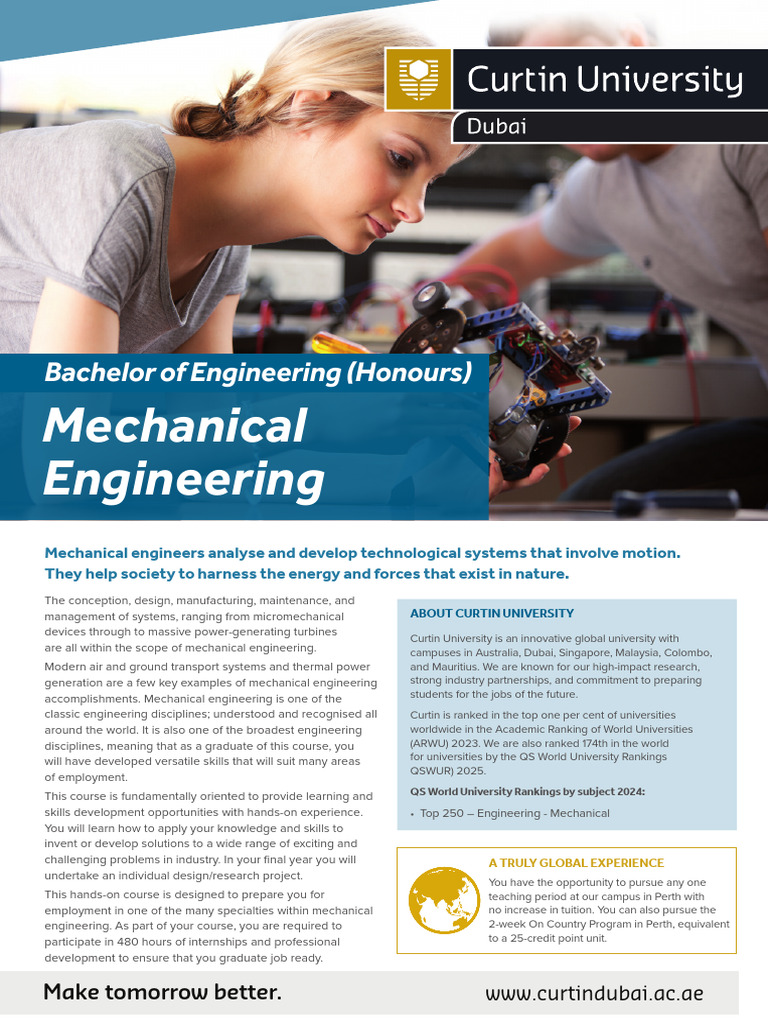 UG BE Mechanical - Engineering | PDF | Mechanical Engineering | Engineering
