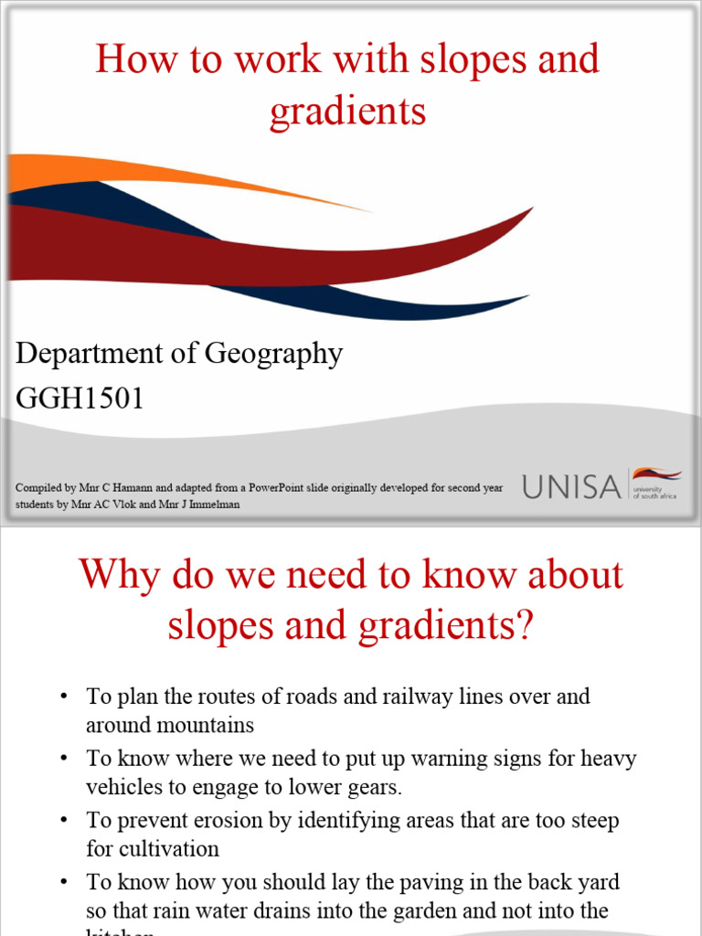How To Determine Slopes and Gradients | PDF | Slope | Triangle