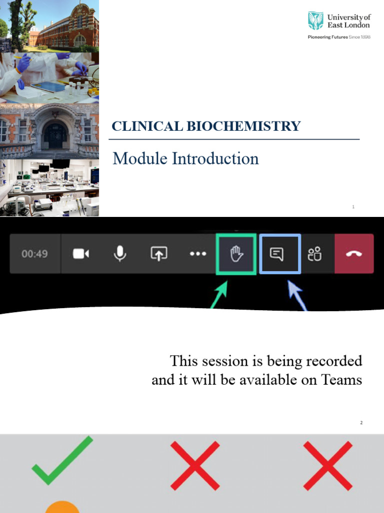 001 Module Introduction | PDF | Biochemistry | Chemistry