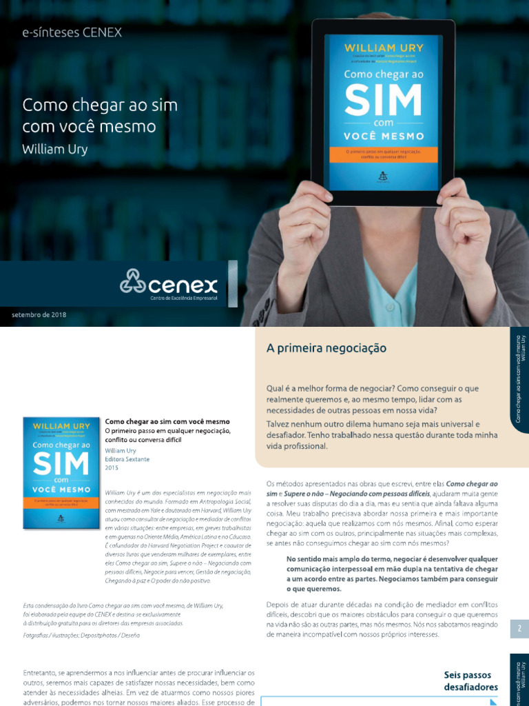E Book Como Chegar Ao Sim | PDF