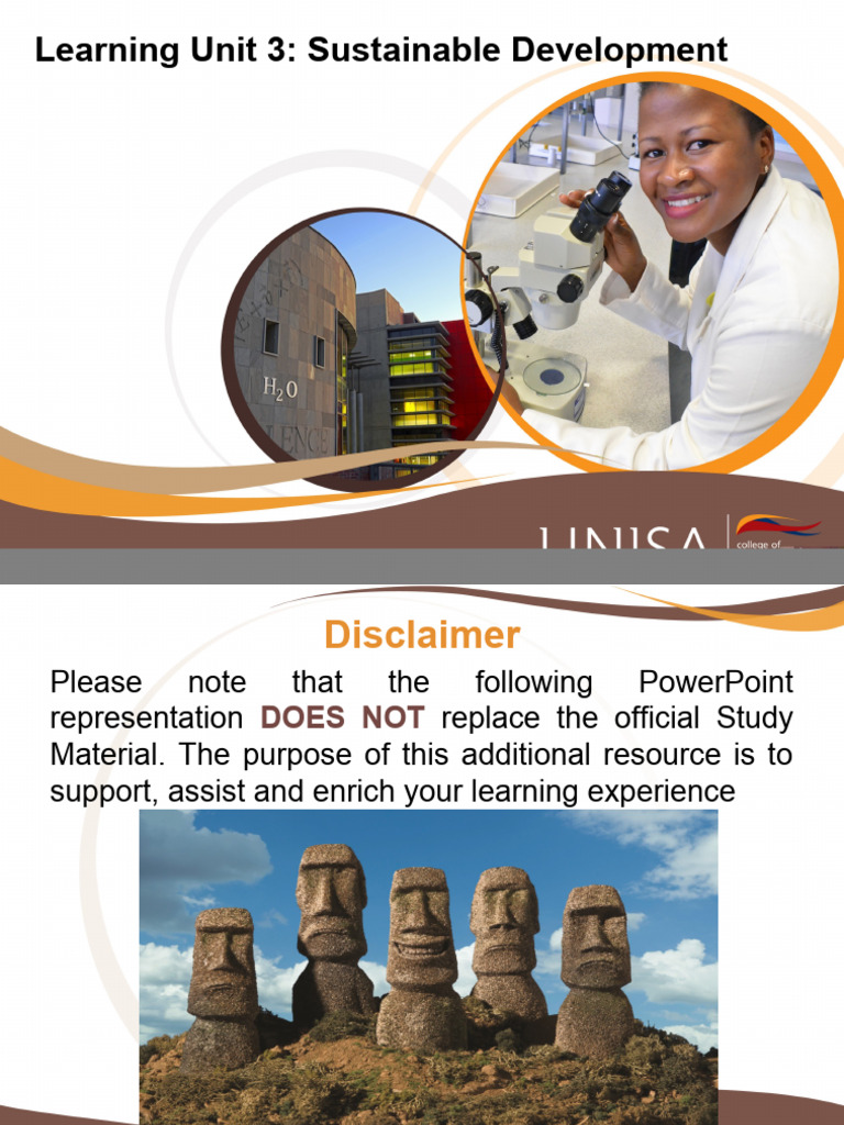 LU3 SustainableDevelopment | PDF | Agriculture | Sustainable Development