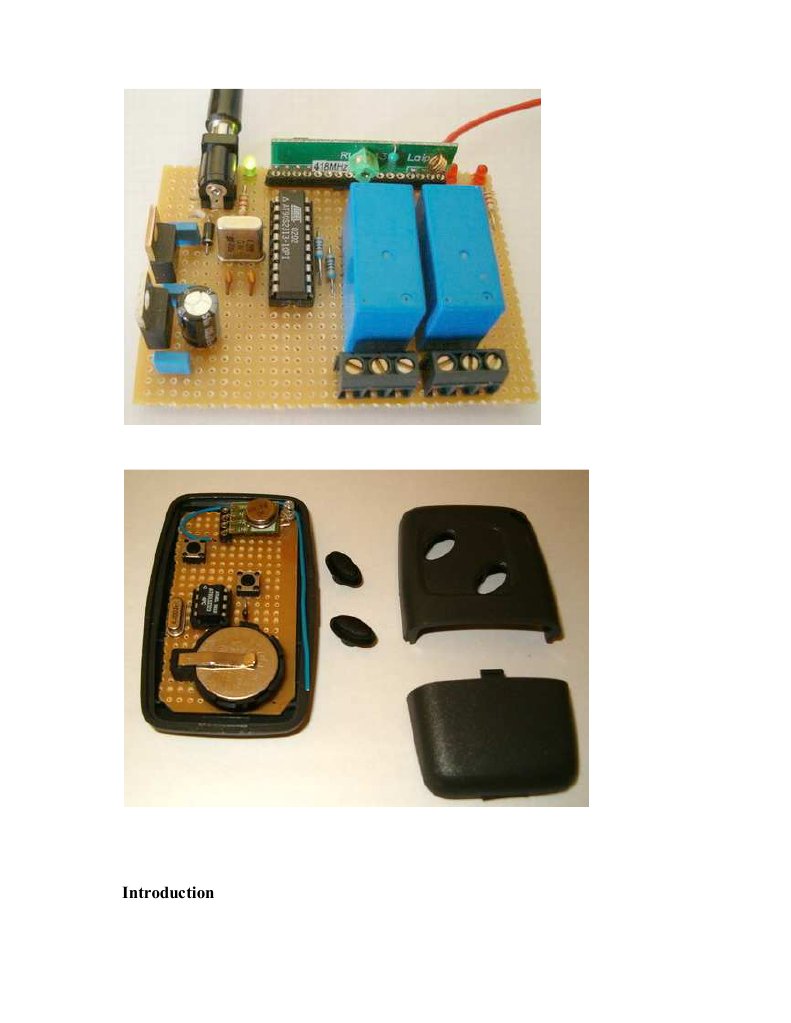 4 Channel Rf Remote Control | Remote Control | Transmitter