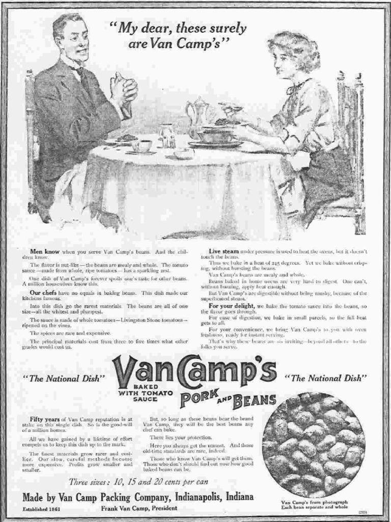 Claude Hopkins - Van Camp Packing Company #1 | PDF