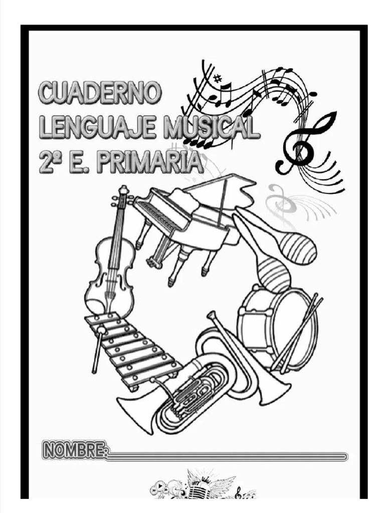 PDF Cuaderno Lenguaje Musical - Compress | PDF