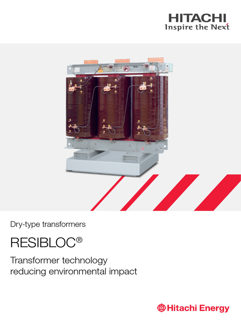 Hitachi_Energy_Resibloc_Transformer_General_Brochure_Eng-FINAL | PDF | Transformer | Fiberglass