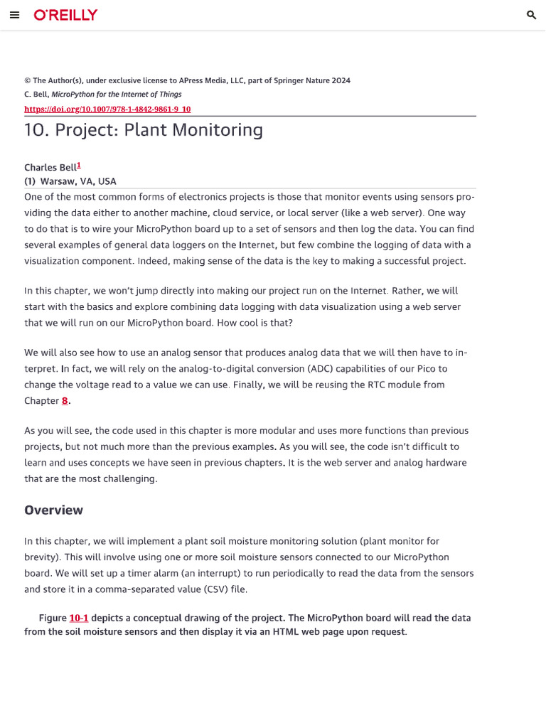 Project - Plant Monitoring | PDF | Computers