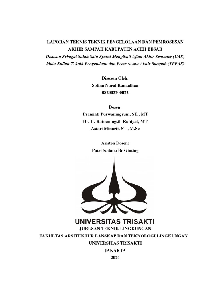 Laporan Tubes TPPAS | PDF