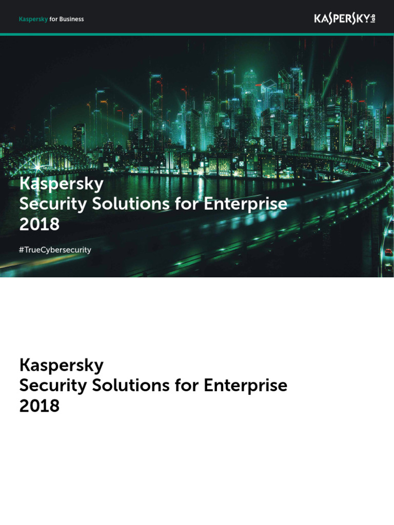 KL Enterprise Catalogue 2017 EN FINAL | PDF | Security | Computer Security
