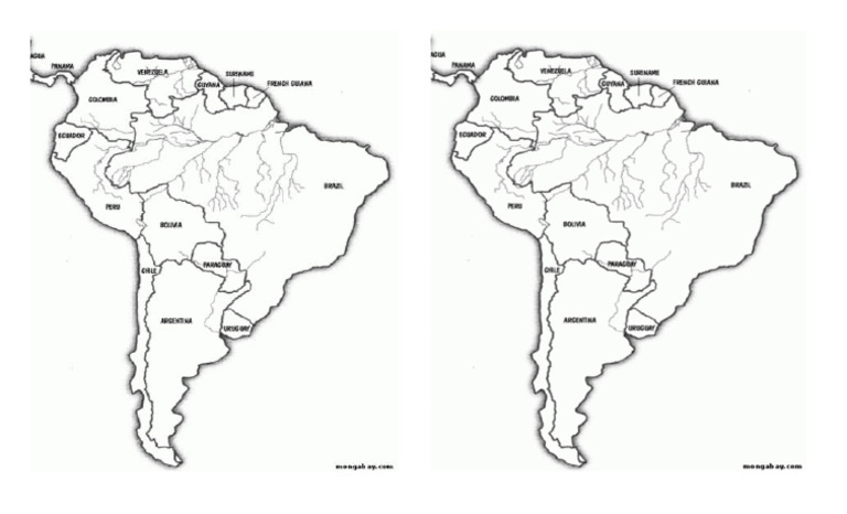 Mapa Latinoamerica | PDF