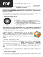Actividad Practica Construccion de Modelos Atomicos | PDF | Átomos | Núcleo atómico