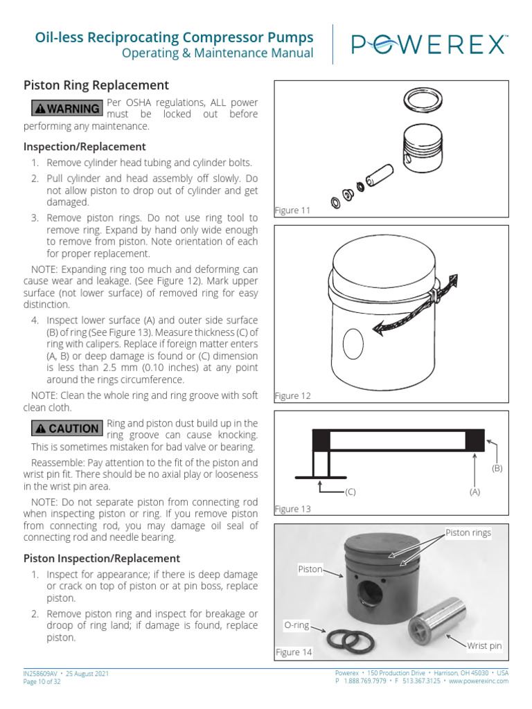 Med Recip System - O&M Manual-TouchScreen Panel-TPX-10Hp (041-080) | PDF | Piston | Clothes Dryer