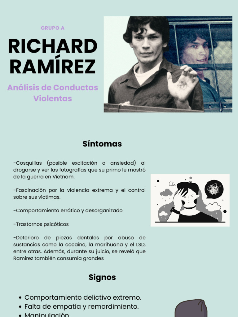 RICHARD RAMÍREZ Análisis de Conductas Violentas. | PDF | Psicosis | Empatía