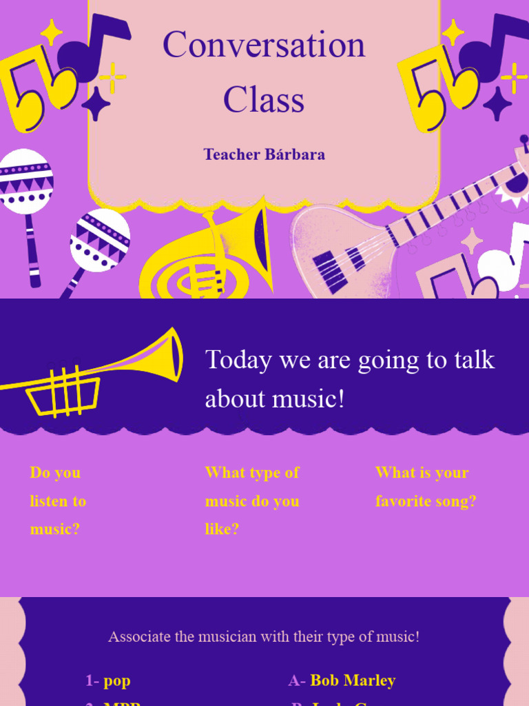 Conversation Class Music | PDF | Poetry