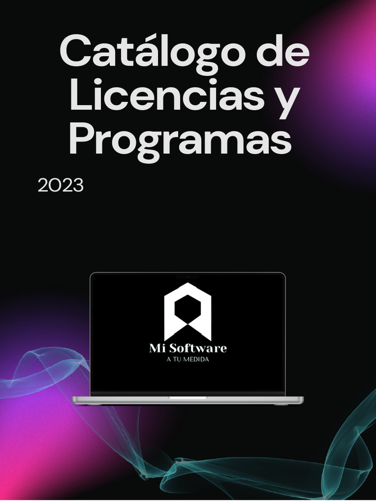 Catalogo Mi Software 2023 | PDF | Microsoft Office | Microsoft Windows