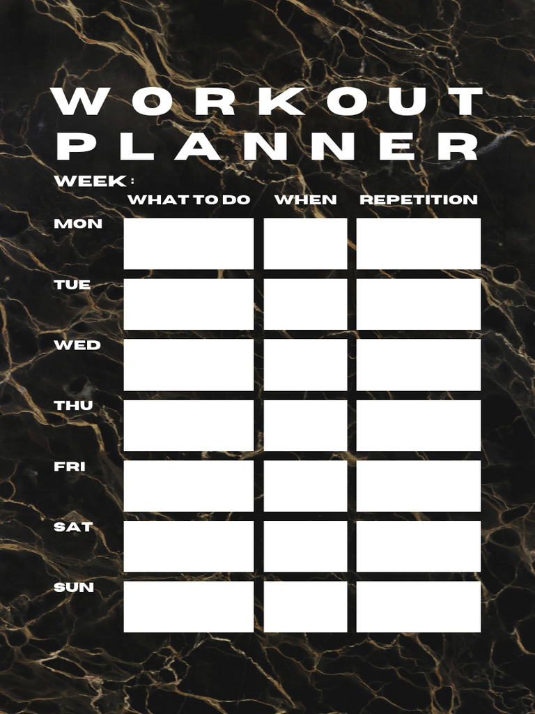 4-Week Full Body Workout Plan | PDF | Strength Training | Weight Training