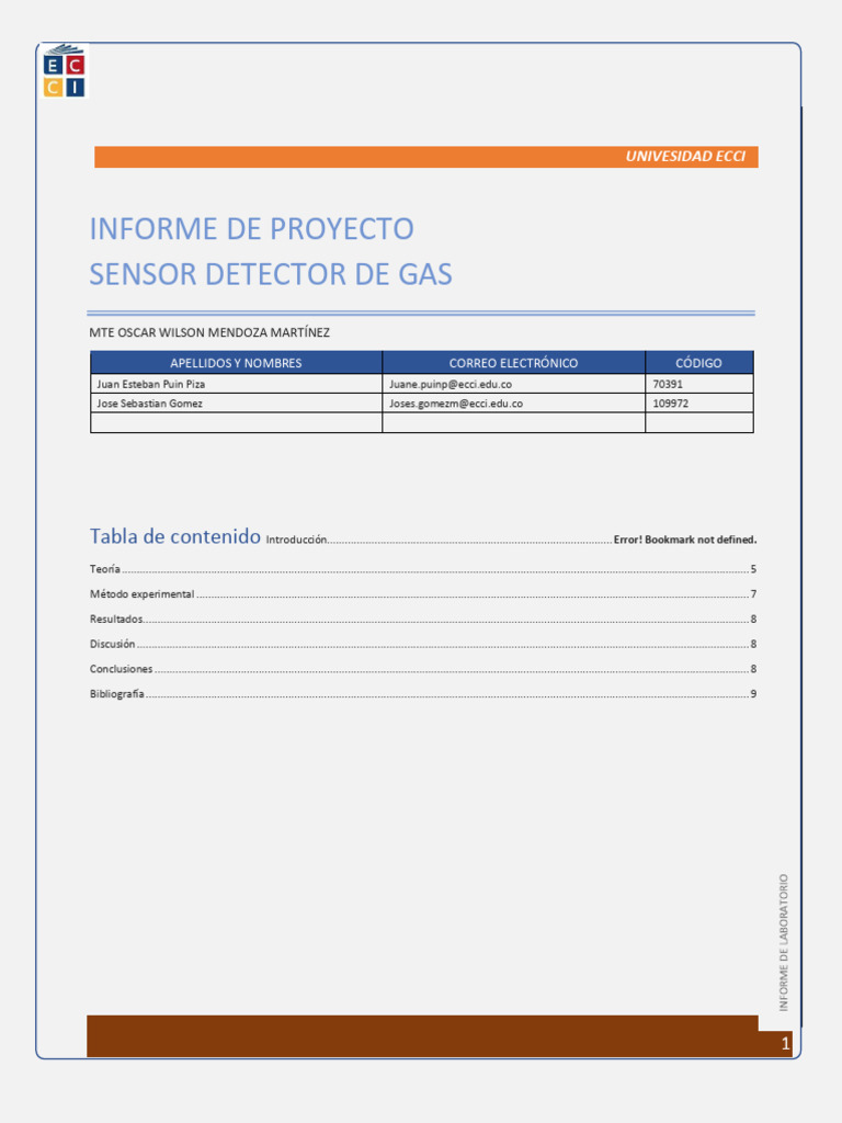 informe final | Descargar gratis PDF | Arduino | Diodo emisor de luz