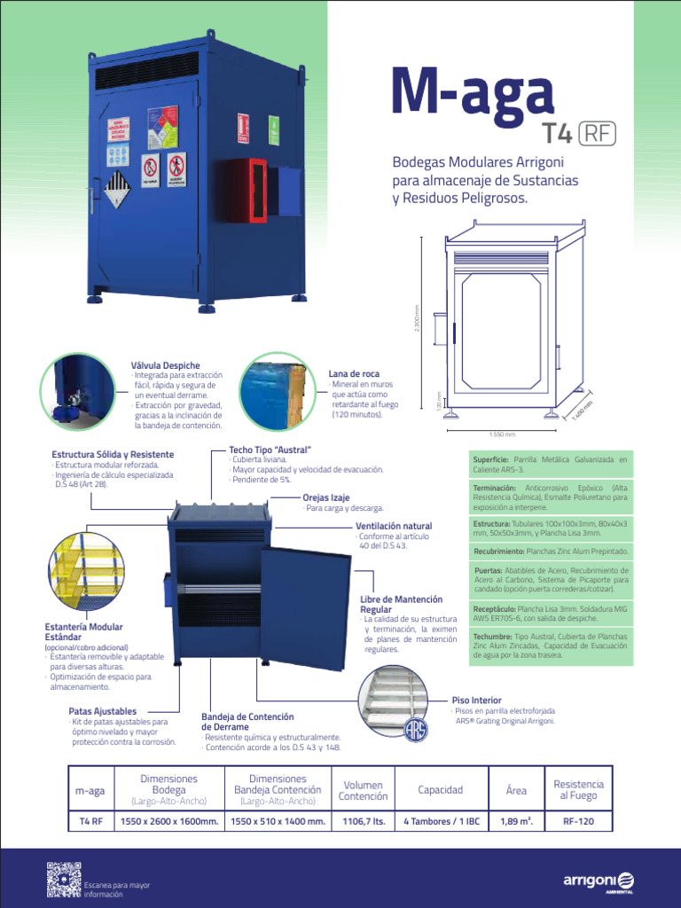 Ficha Tecnica T4 RF AA | PDF | Materiales | Sustancias químicas