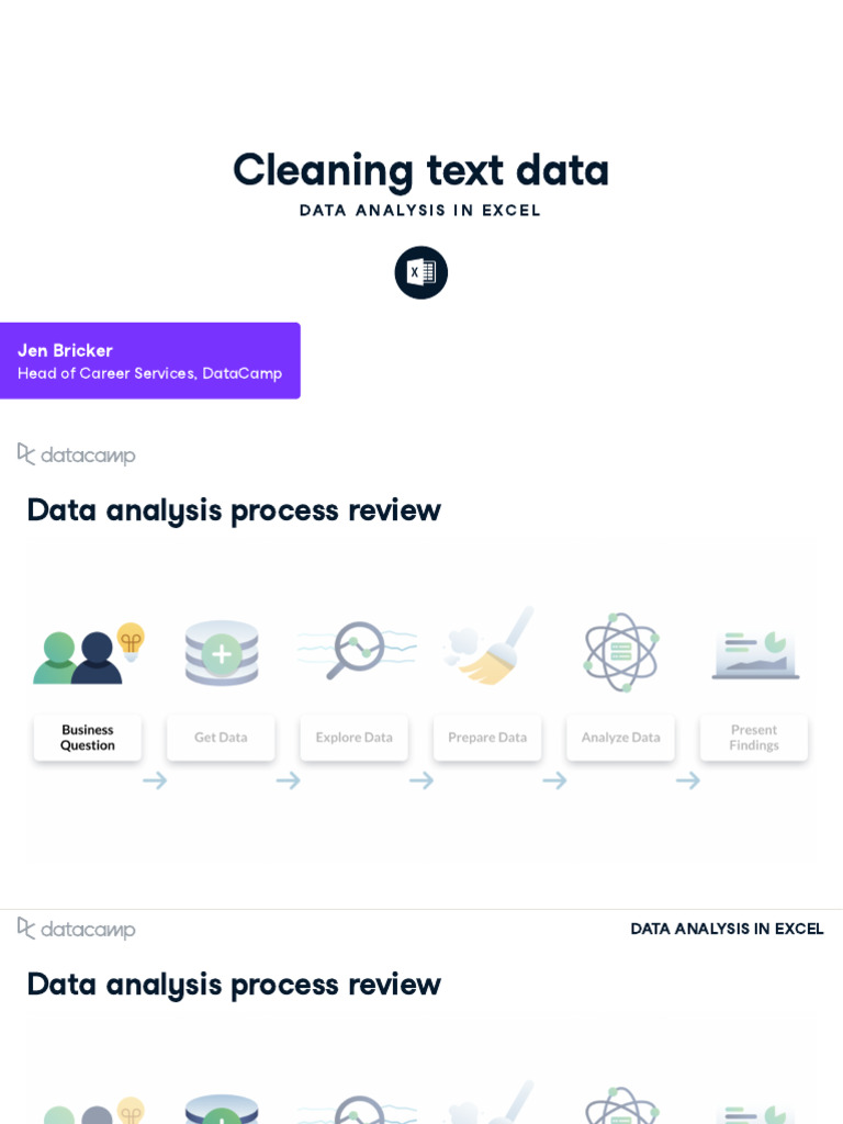 Chapter2 LimpiarDatos | PDF | String (Computer Science) | Microsoft Excel