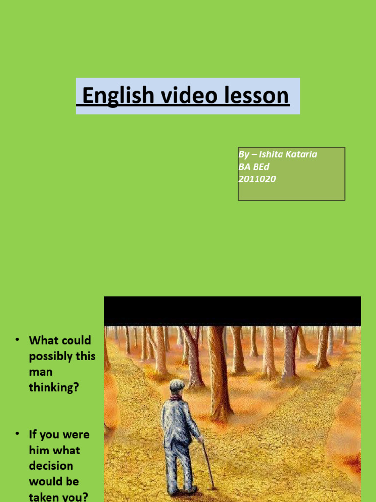 Class - IX (English) The Road Not Taken (Multiple Choice Questions ...