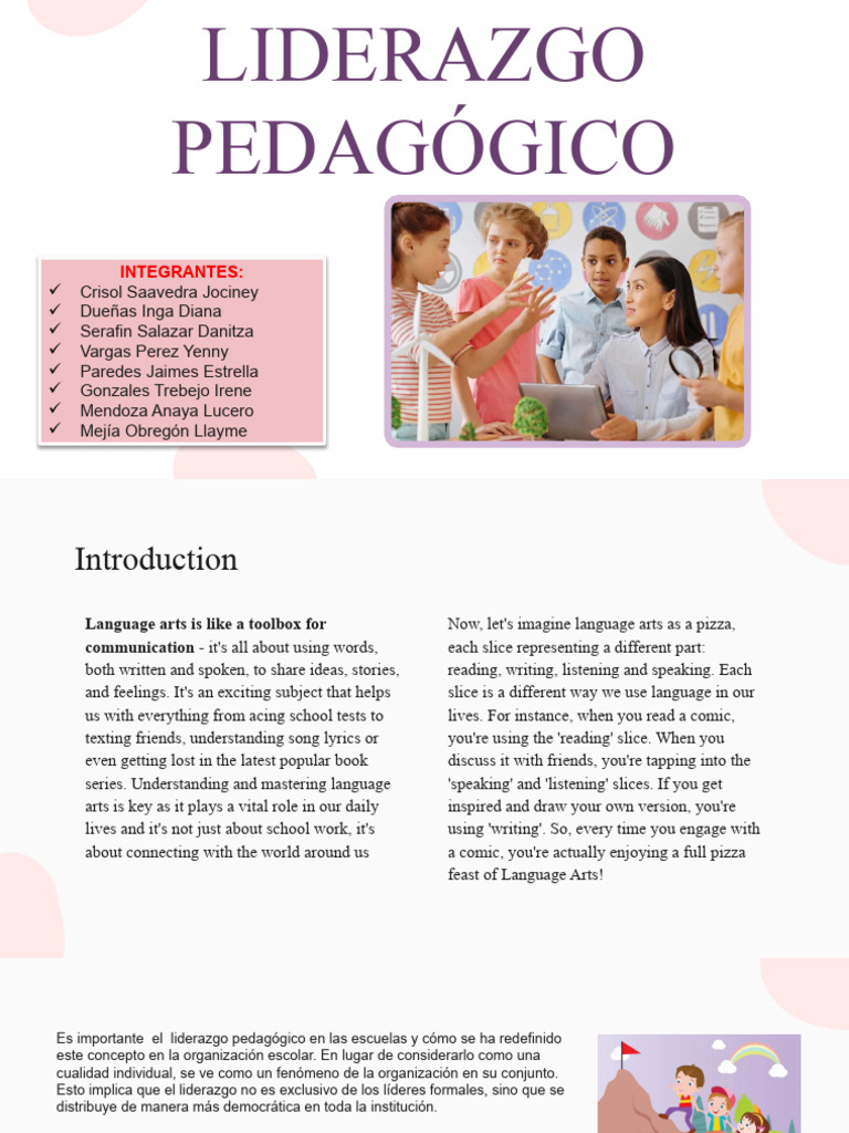 Liderazgo Pedagogico-1 | PDF | Enseñando | Pedagogía