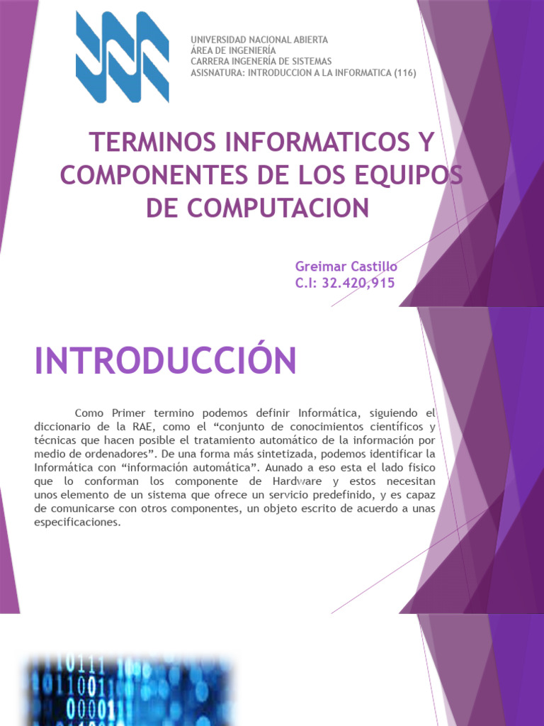 116-Tp2-Greimar Castillo-32.420.915-2024-1 | PDF | Almacenamiento de datos de la computadora ...
