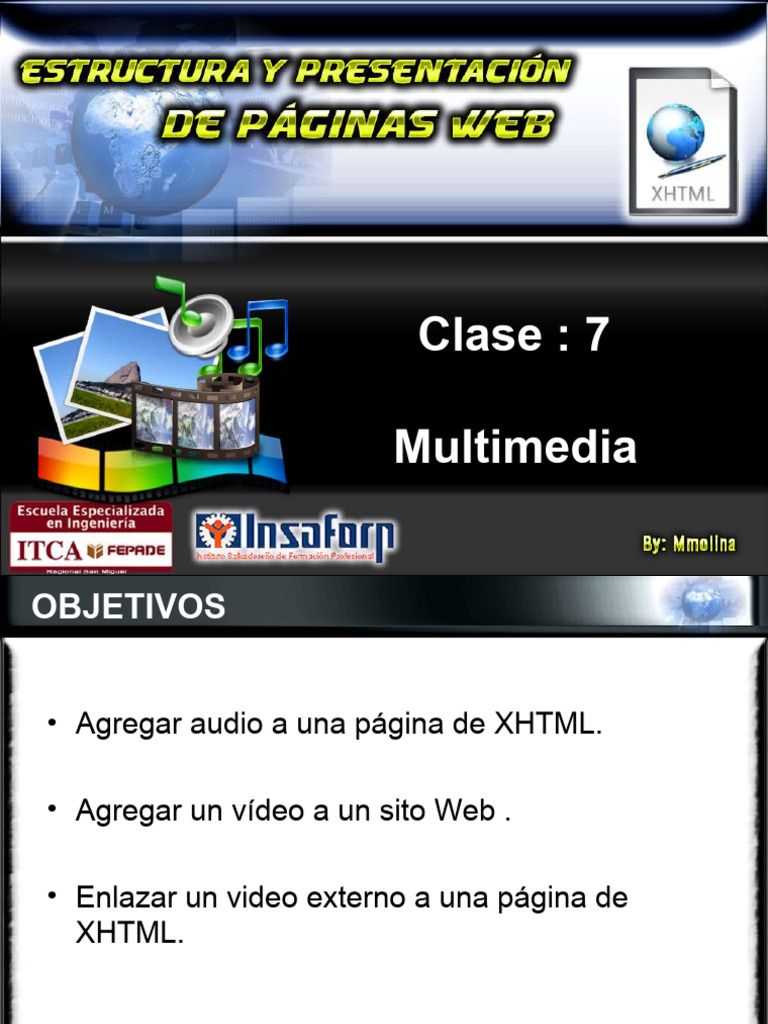 Multimedia en XHTML y HTML5: Guía Práctica | PDF | Multimedia | HTML