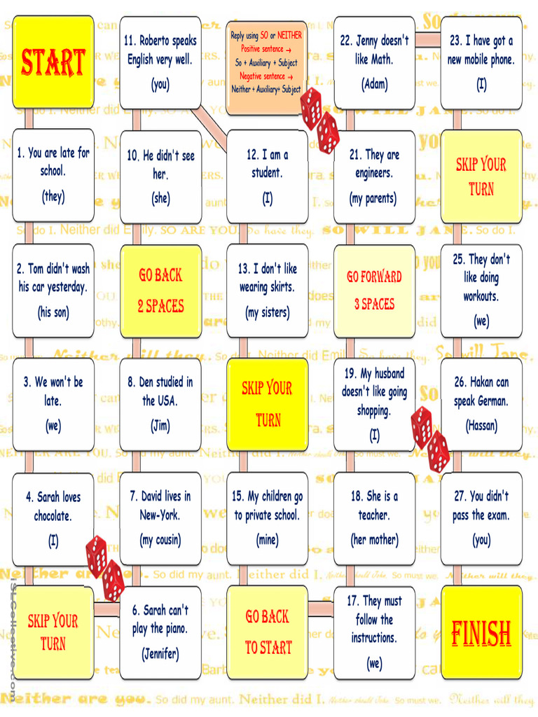 So-Neither Board Game | PDF