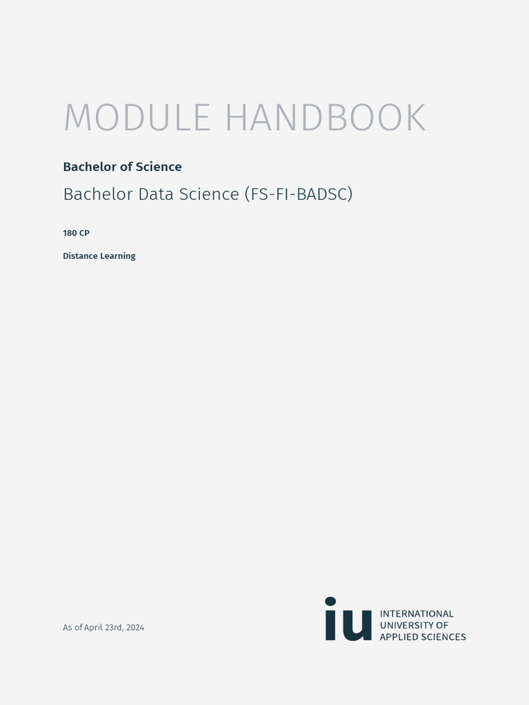 Ba Data-Science Fs-Fi-Badsc en | PDF | Data Science | Data