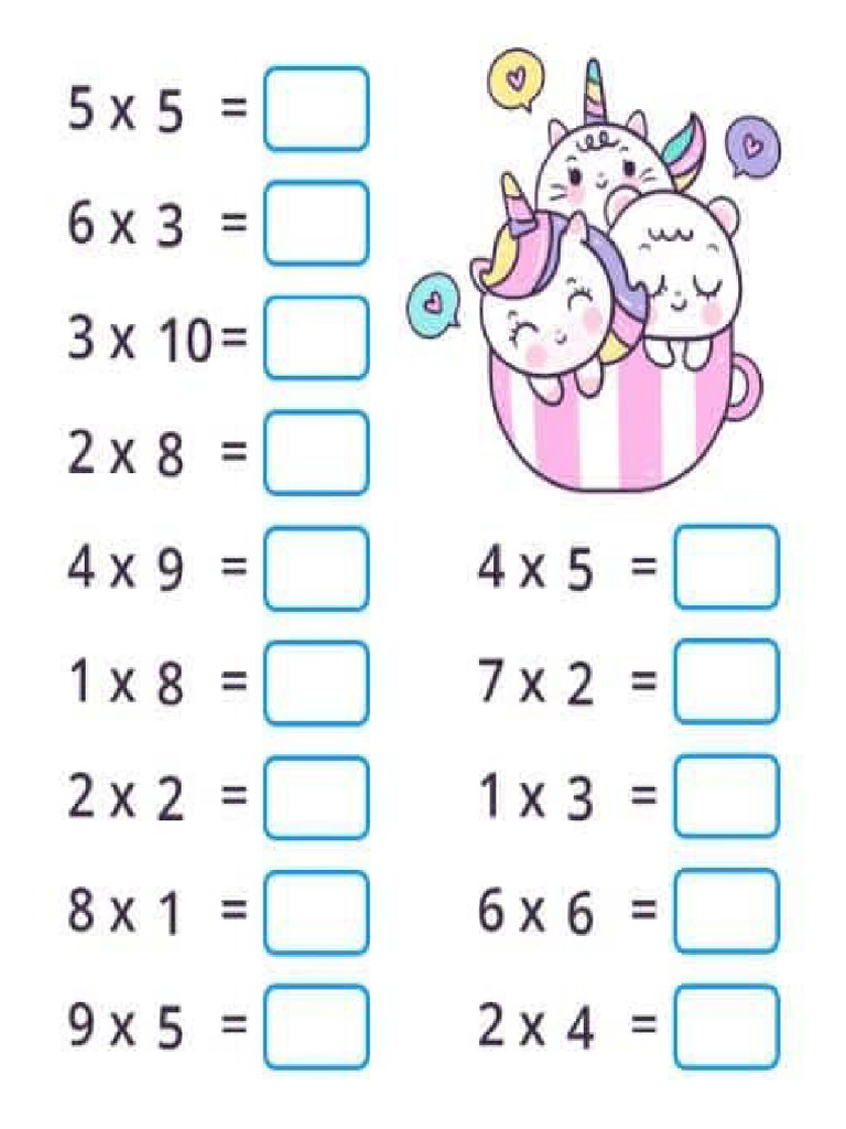 tablas de multi | PDF