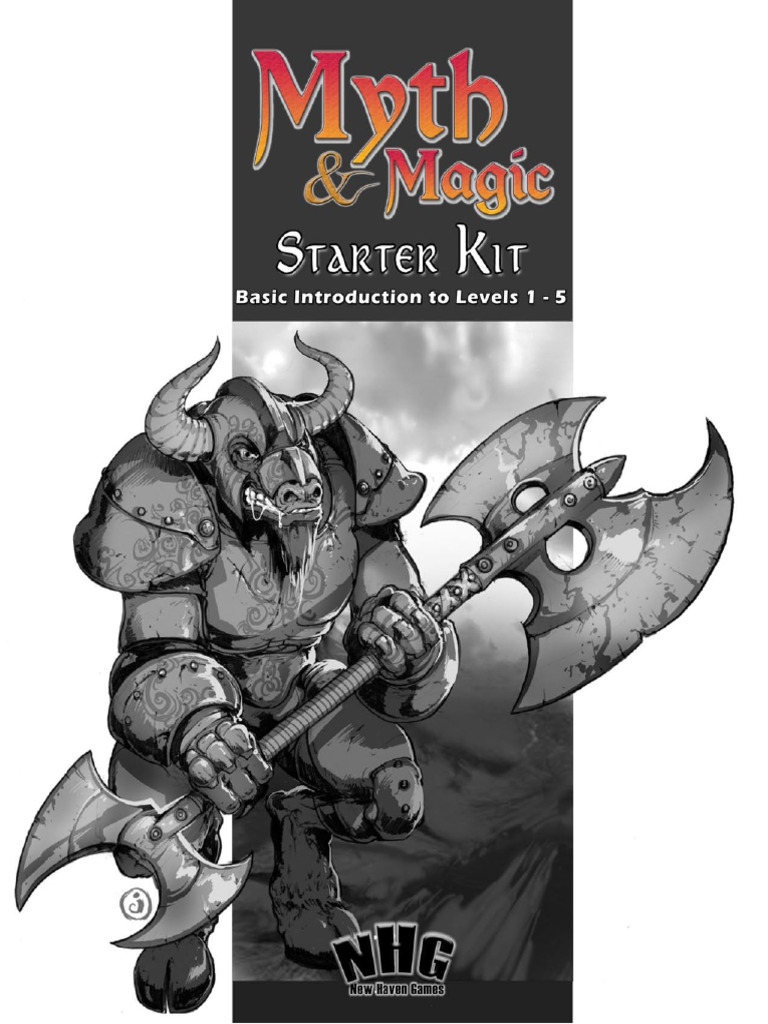 Myth & Magic Starter Kit | PDF | Elf (Dungeons & Dragons) | Dwarf ...