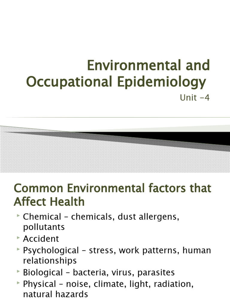 Epidemiology for Health Professionals | PDF | Epidemiology | Cohort Study
