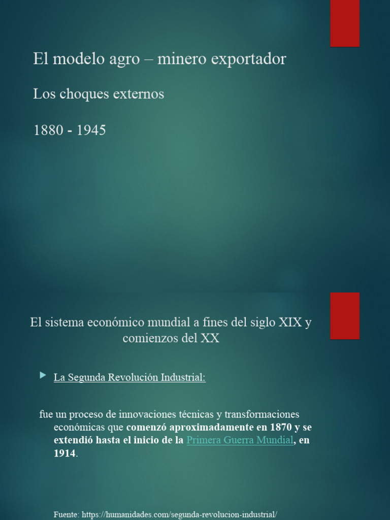 Modelo Exportador y Choques Externos, Bulmer Thomas | PDF | Gran ...