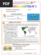 División Regional de América | PDF | Américas | Continente