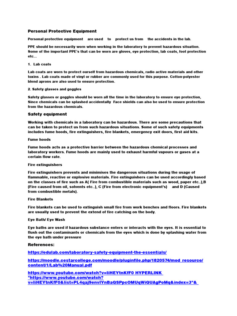 Activity 2 PPE New | PDF | Personal Protective Equipment | Fires