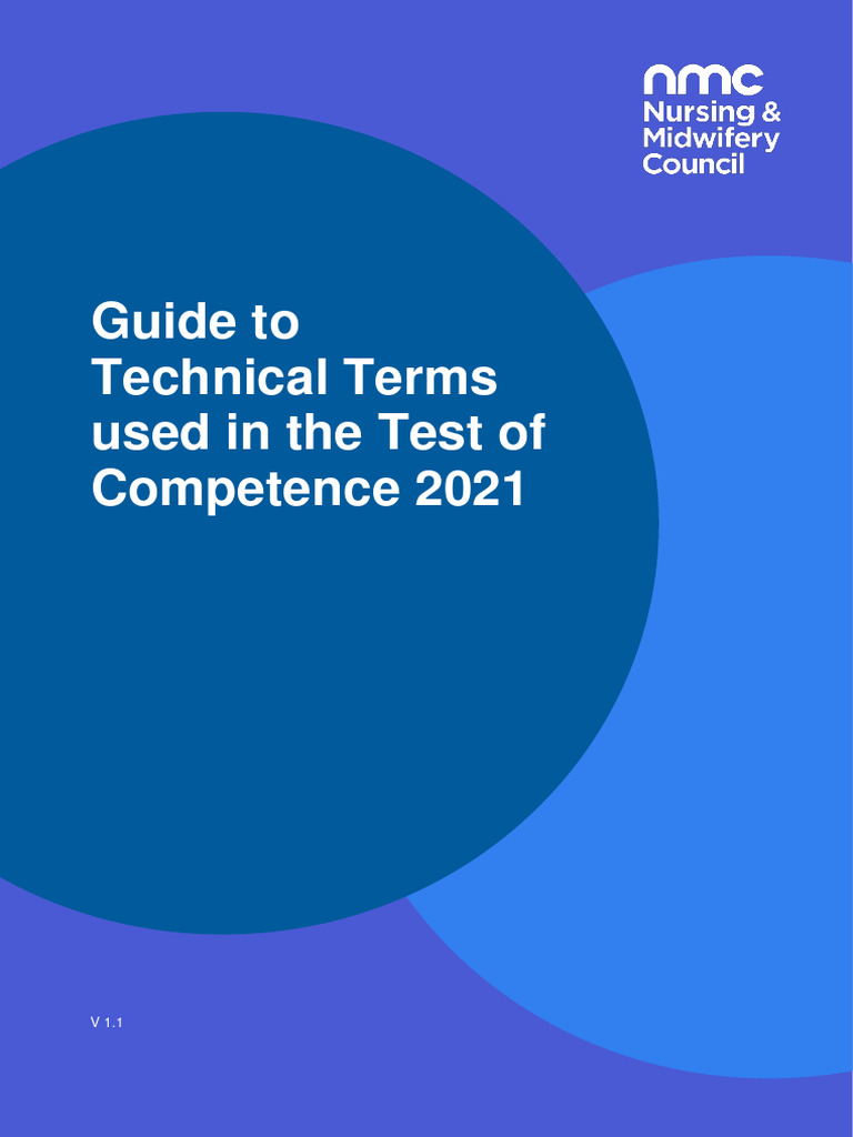 Glossary of Technical Terms | PDF | Midwife | Nursing