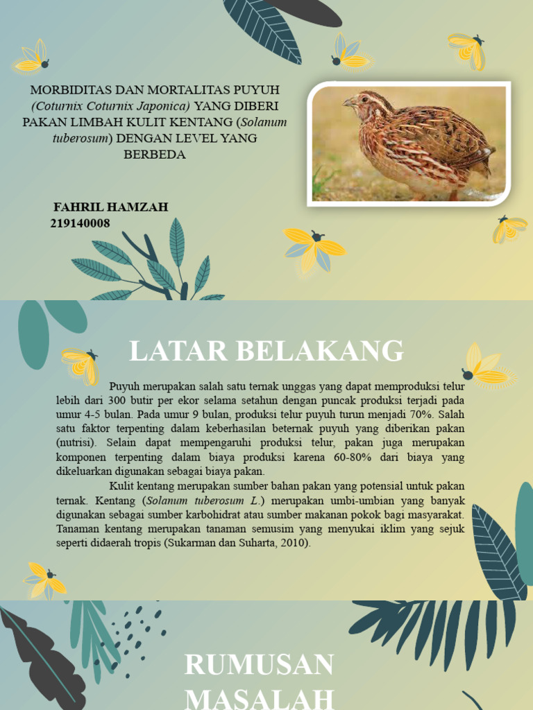 Proposal FAHRIL | PDF