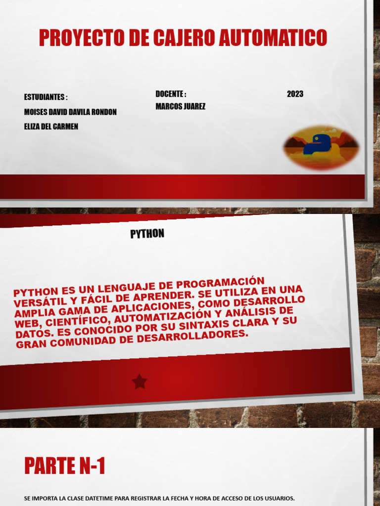 Proyecto de Cajero Automatico | PDF