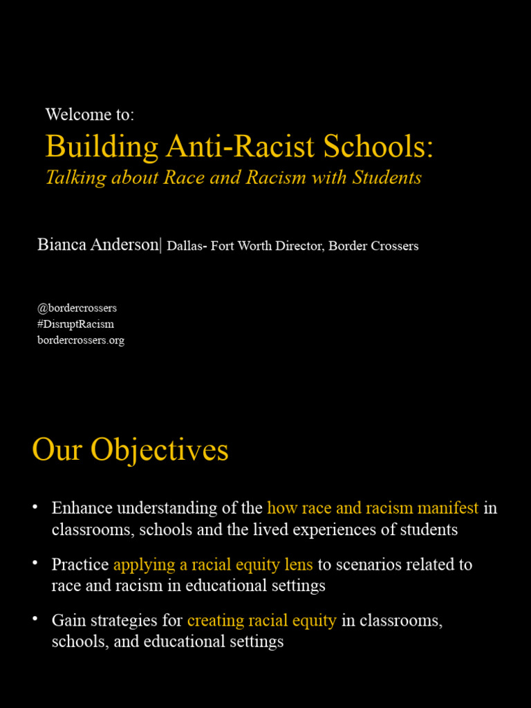 Bianca AndersonPPTLive Oak Fixed 2 | PDF | Racism | Discrimination ...