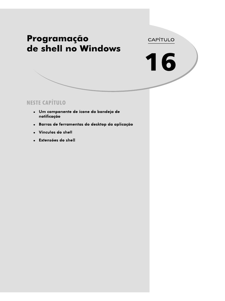 Prog Shell Windows | PDF | Computadores