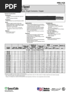 Power Cable Data Sheet | PDF | Components | Force