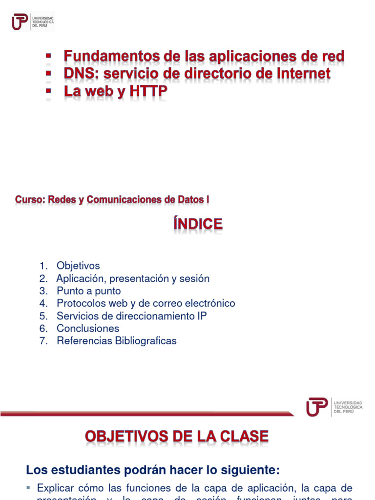 S13 - s1 - Redes y Comunicación de Datos I - S13 | PDF | Servidor web | Internet y web