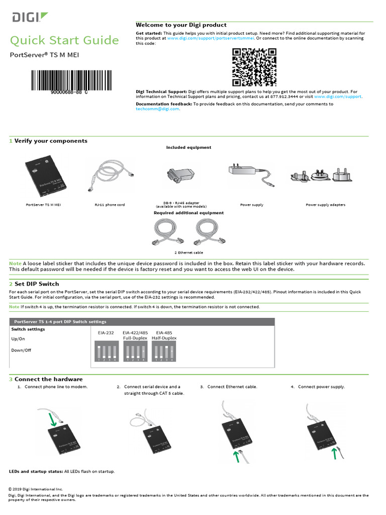 Procedimientos DIGI 90000688-88 | PDF | Operating System | Computer Network