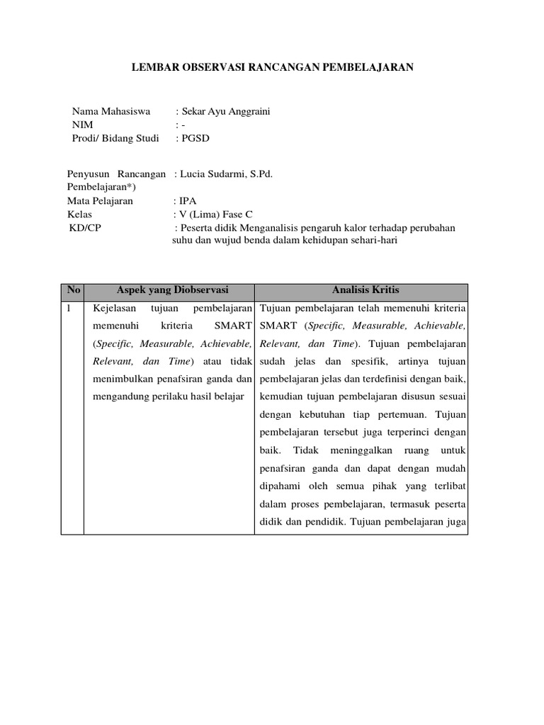 01.05.6-B4-9 Unggah LK 3 - Lembar Observasi Rancangan Dan Perangkat Pembelajaran - Siklus 2 ...