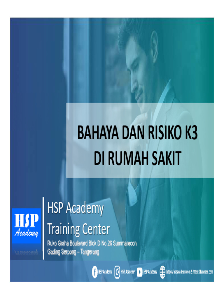 Bahaya Dan Risiko K3 RS Rev 03 | PDF | Kesehatan Holistik